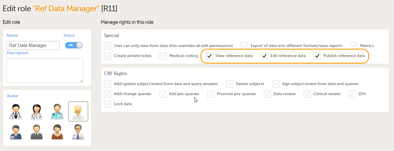 Viedoc Designer User Guide | Configuring reference data scopes| Viedoc eLearning
