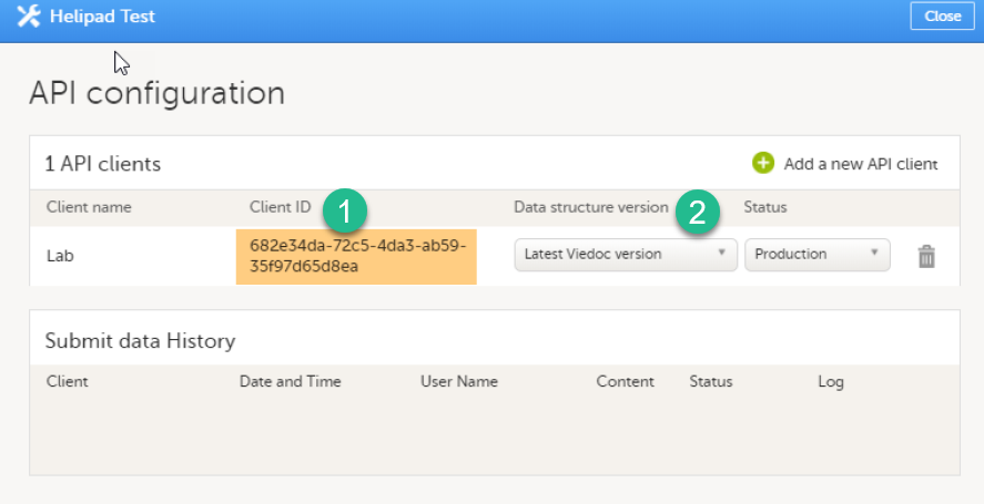 Viedoc Admin User Guide | Viedoc API| Viedoc eLearning