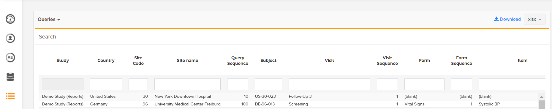 Viedoc Reports User Guide | Reports| Viedoc eLearning